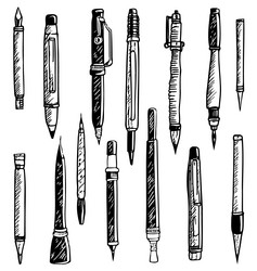 Art - set of cartoon monsters Royalty Free Vector Image