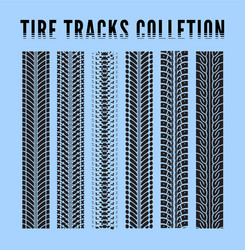 Grunge horizontal tire track yellow Royalty Free Vector