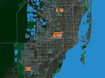 Map Area Miami Vector Images (over 110)