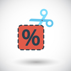 Coupon shapes Royalty Free Vector Image - VectorStock