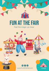 Circus frame Royalty Free Vector Image - VectorStock