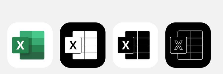 App icon microsoft edge Royalty Free Vector Image