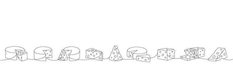 Cheese feta white food cartoon Royalty Free Vector Image