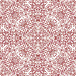 Mehndi henna design seamless pattern Royalty Free Vector