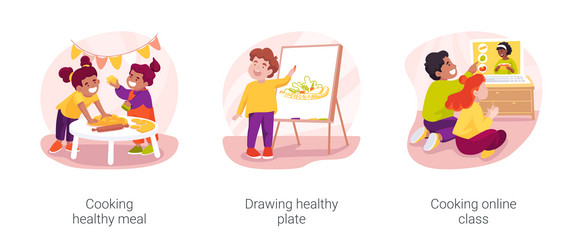 Healthy Habits Children Vector Images (over 260)