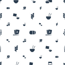 Rice icons Royalty Free Vector Image - VectorStock