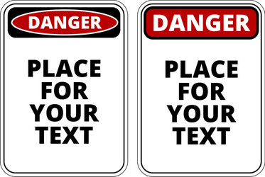 Danger sign floor opening do not remove Royalty Free Vector