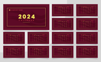 2023 2024 Calendar Vector Images (over 2,700)