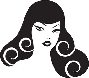 Beautiful face 5 Royalty Free Vector Image - VectorStock