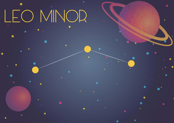 Leo Minor Constellation Vector Images (24)