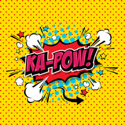 Pow Fonts Comic Font Vector Images (over 260)