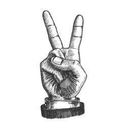 Guy Peace Sign Vector Images (over 380)