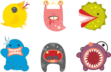 Scary Monster Vector Images (over 94,000)
