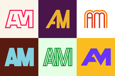 Am Logo Ideas Vector Images (over 790)