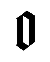 Letter O in Gothic Vector Images (95)