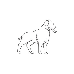 Rottweiler Outline Vector Images (over 350)