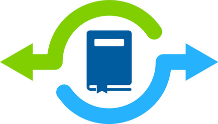 Different banks accounts transfer flat gradient Vector Image