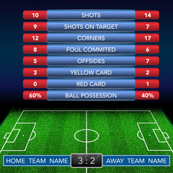 Football Statistics Template Vector Images (over 1,900)