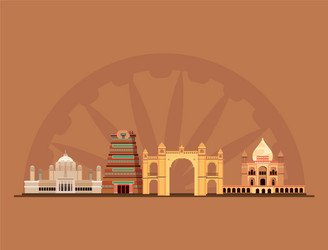 Indian Monuments Vector Images (over 6,100)