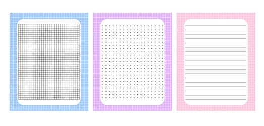 Bullet journal blank printable page winter Vector Image