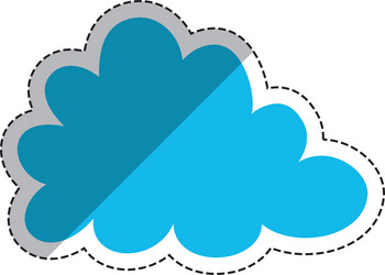 Clouds weather sky Royalty Free Vector Image - VectorStock