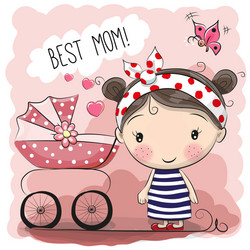 Greeting card best father Royalty Free Vector Image