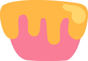 Yellow Cupcake Vector Images (over 2,100)