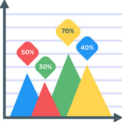 Mountain Chart Graph Vector Images (over 1,500)
