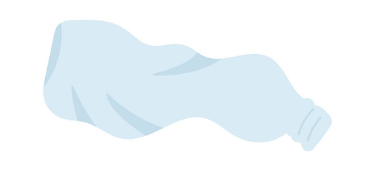 Plastic bottle waste Royalty Free Vector Image