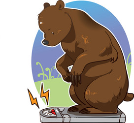Animals on Weighing Scales Vector Images (57)