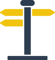 Icon of pointer stand Royalty Free Vector Image