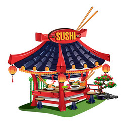 Sushi bar Royalty Free Vector Image - VectorStock