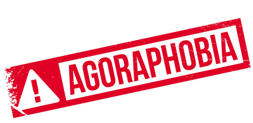 Agoraphobia rubber stamp Royalty Free Vector Image