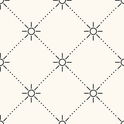Seamless pattern with simply hand drawn Royalty Free Vector