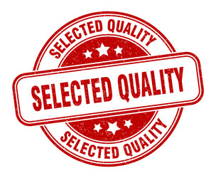 Selected stamp Royalty Free Vector Image - VectorStock