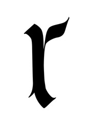Letter R Gothic Vector Images (over 110)