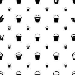 5 pail icons Royalty Free Vector Image - VectorStock