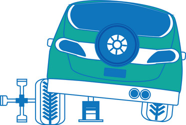 Car service design Royalty Free Vector Image - VectorStock