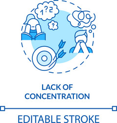 Difficulty Concentrating Vector Images (over 180)