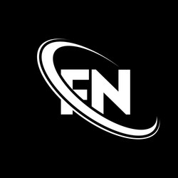 Fnf logo letter design Royalty Free Vector Image