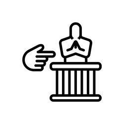 Guilty Royalty Free Vector Image - VectorStock