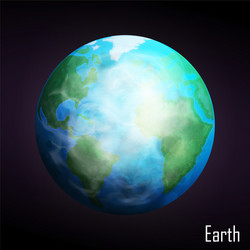 Venus planet icon realistic style Royalty Free Vector Image