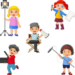 Stickman Movie Vector Images (20)