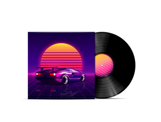 Synthwave Vector Images (over 3,400)