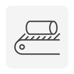 Steel production icon Royalty Free Vector Image