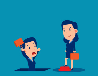 People and job insecurity business unemployed Vector Image