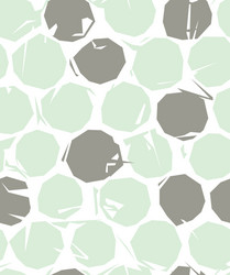 Tile mint dots pattern on white background Vector Image