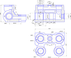 Autocad Mechanical Drawings Piston