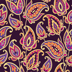 Indian traditional pattern Royalty Free Vector Image