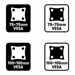 Double wall insulated information sign Royalty Free Vector